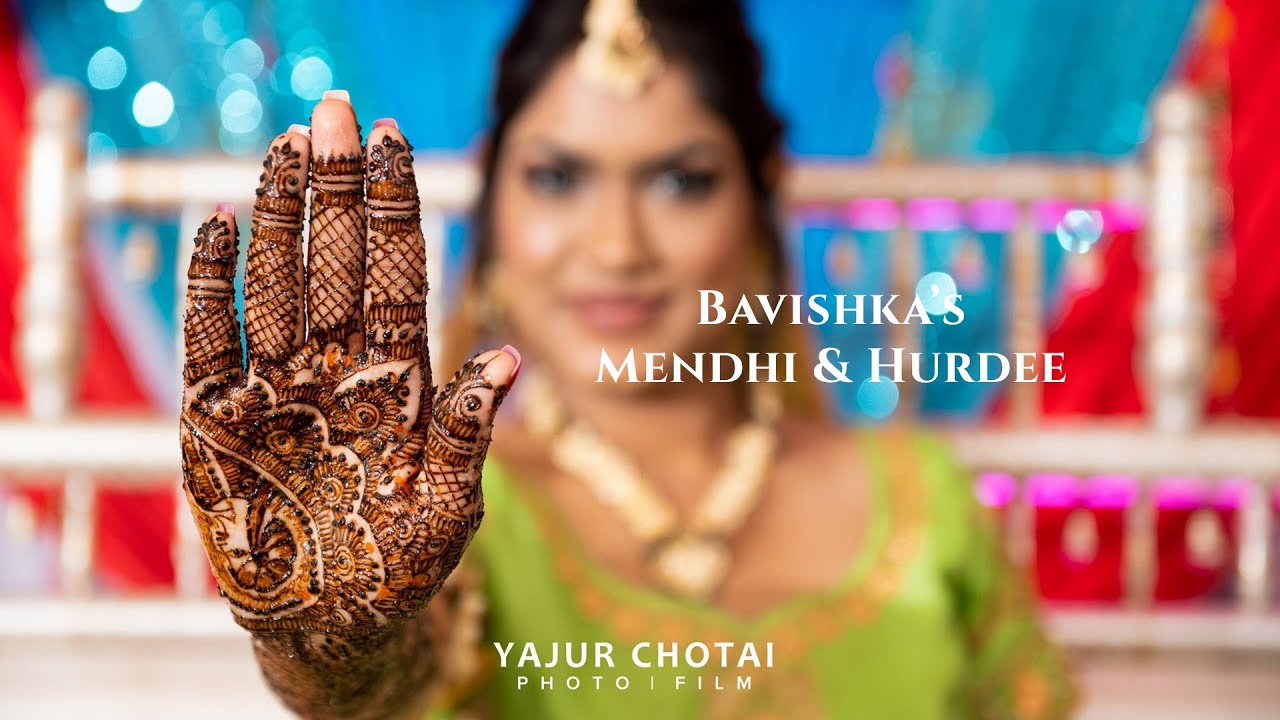 Bavishka's Mendhi & Hurdee Nights - YouTube