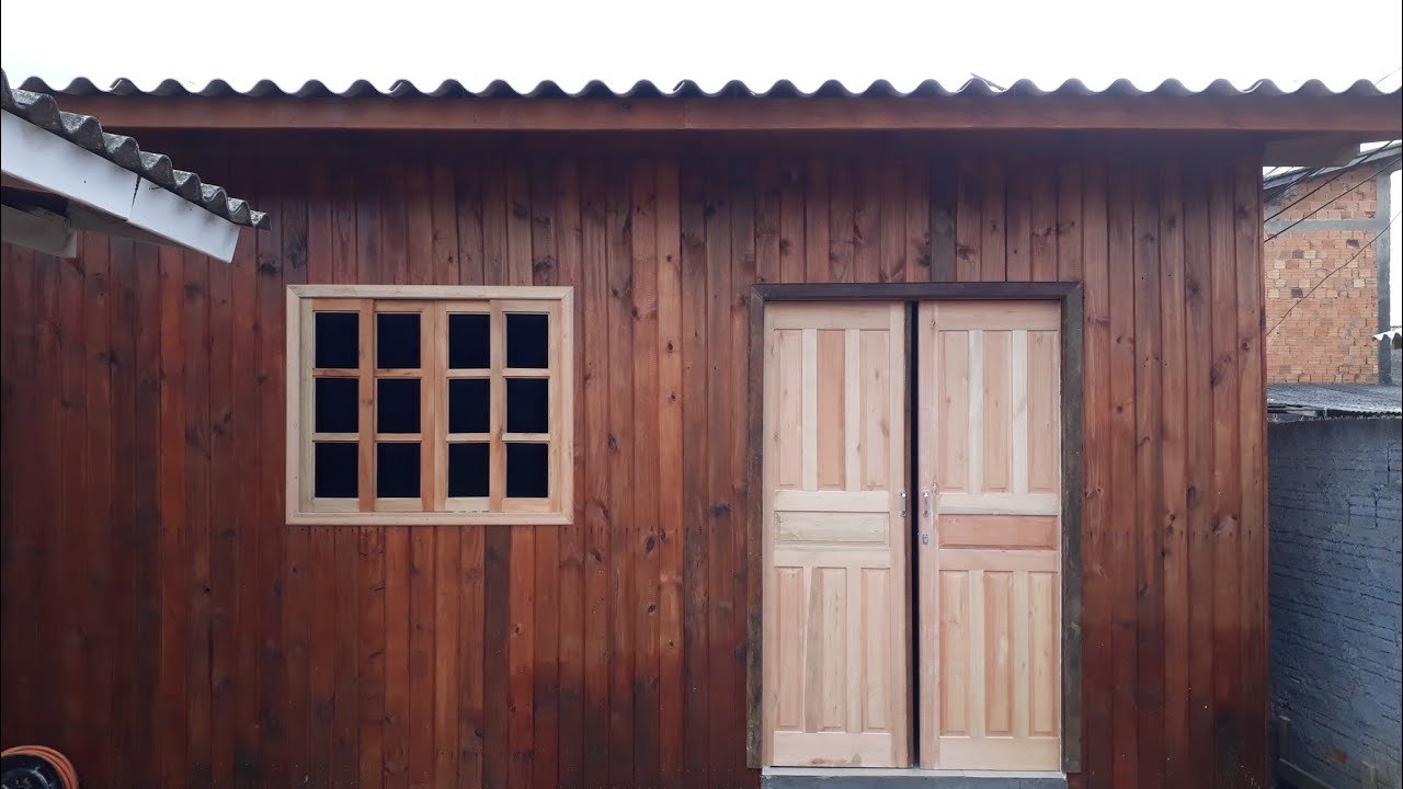 Wood FRAME. Casa de madeira. Mais um sonho que se realizou - YouTube