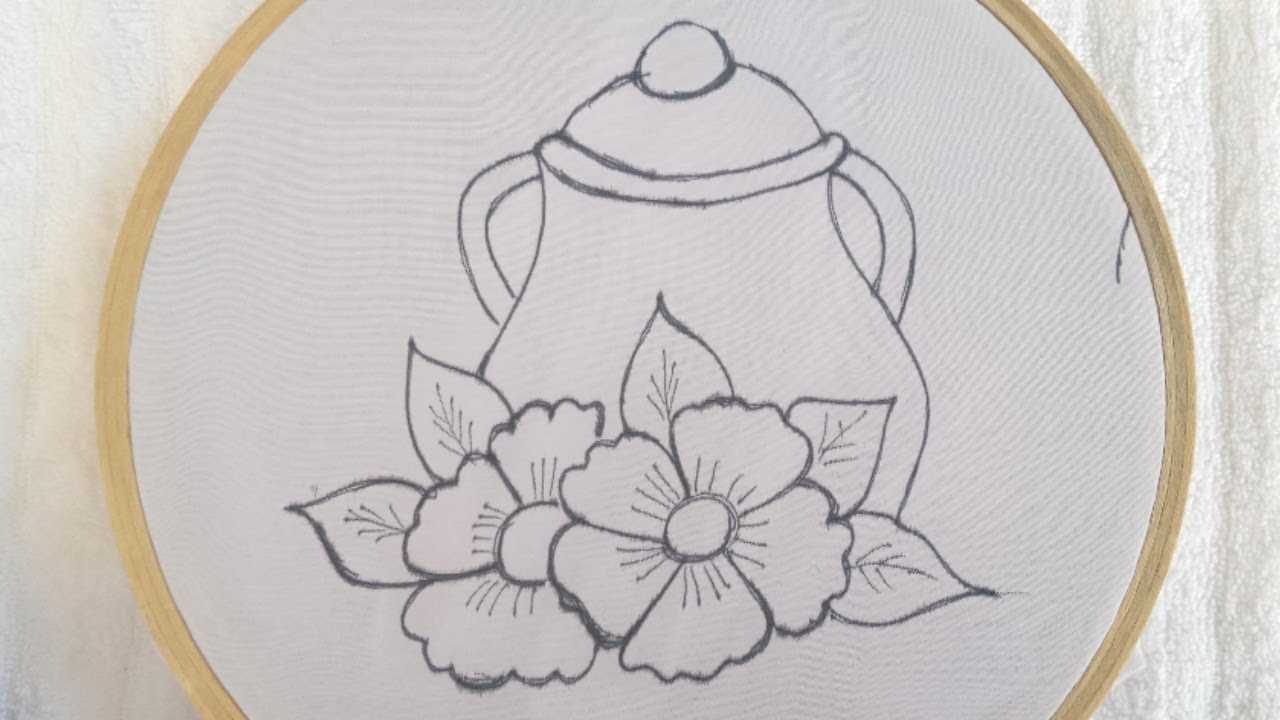 Very easy and beautiful hand embroidery design tutorial-Easy hand ...