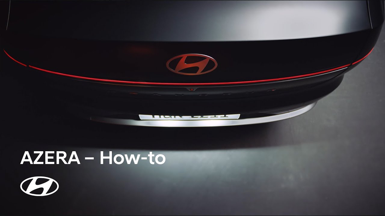 AZERA How-To | Dynamic Welcome Light & Ambient Light | Hyundai - YouTube