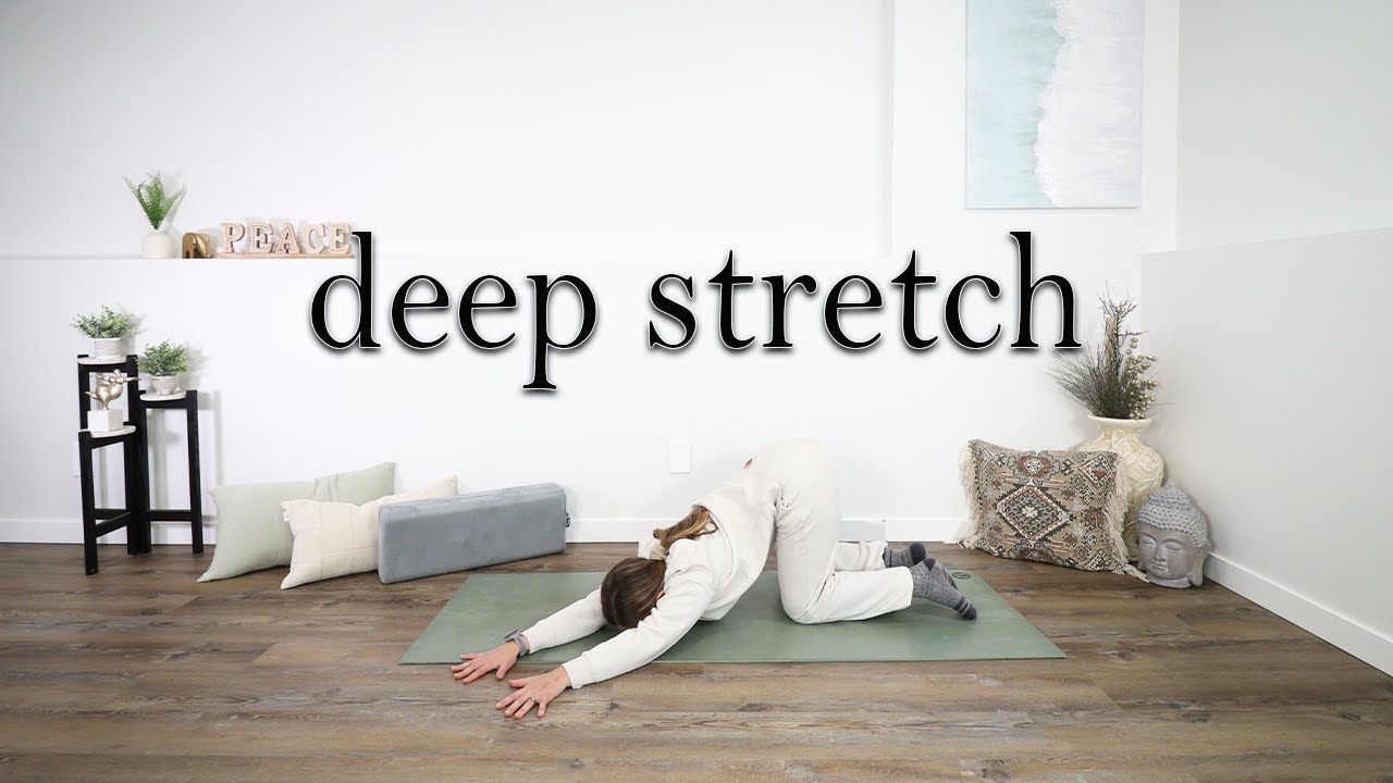 YOGA FOR FLEXIBILITY | Deep Stretch | 30Min - YouTube