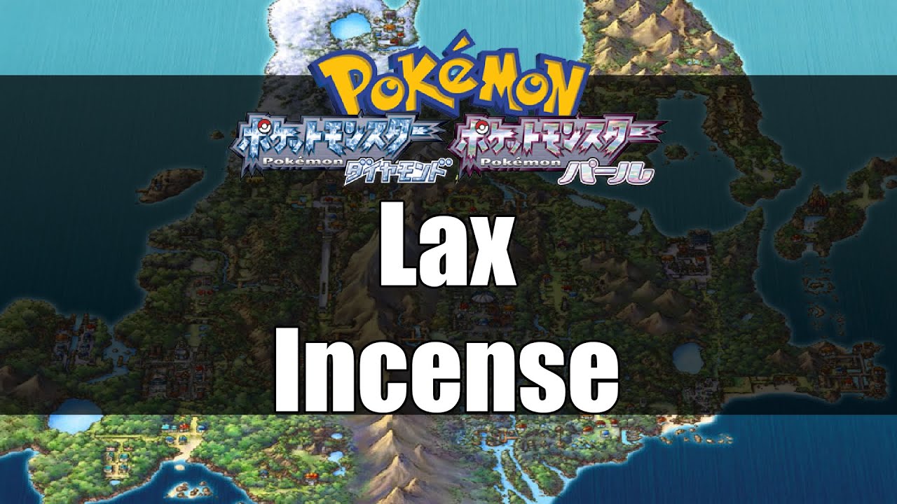 Pokemon Diamond & Pearl - Where to get Lax Incense - YouTube