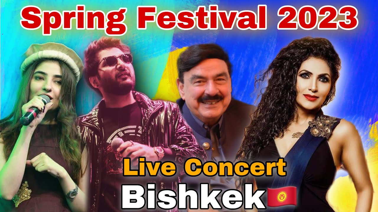 BILAL SAEED, GUL PANRA Live Concert in Bishkek || SHEIKH RASHEED ...