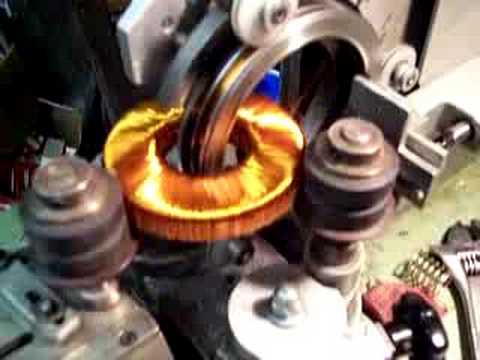 Toroid for hydrogen generator Part 2 - YouTube