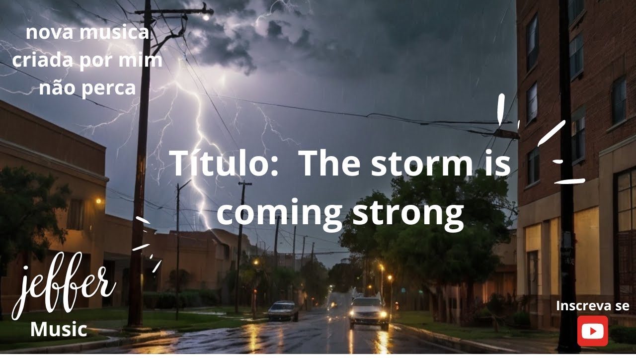The storm is coming strong - YouTube