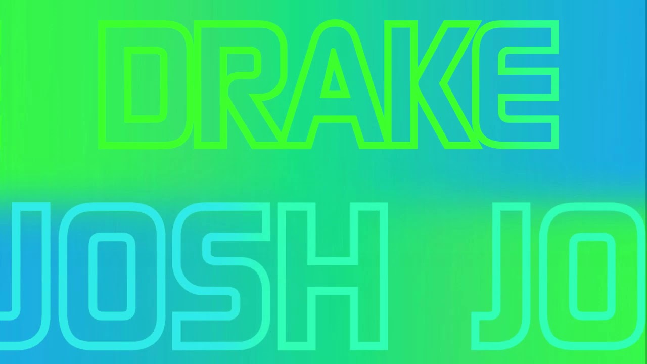 Drake & Josh Blue & Green Background (Better Version) - YouTube