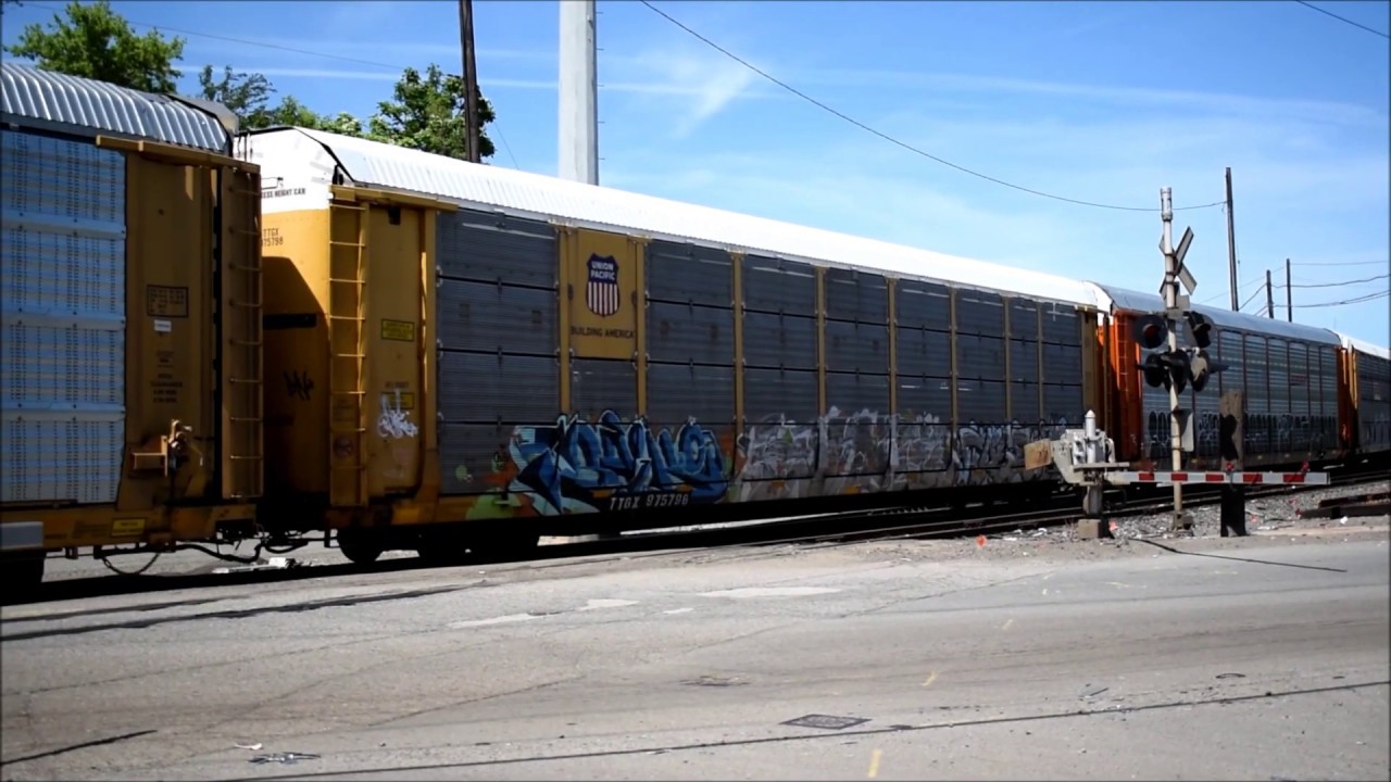 Just One Slow Moving Train Today at Delray - Different Angles & Nice ...