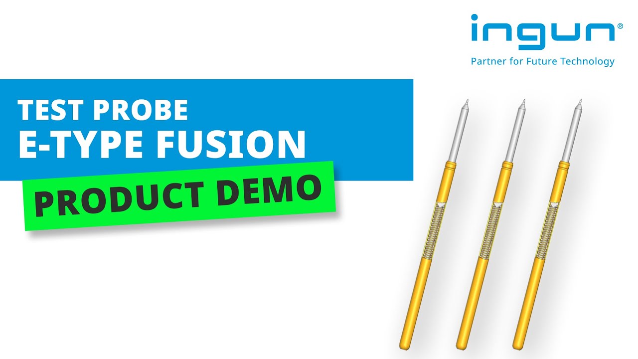 INGUN - Test Probe: E-Type Fusion - YouTube