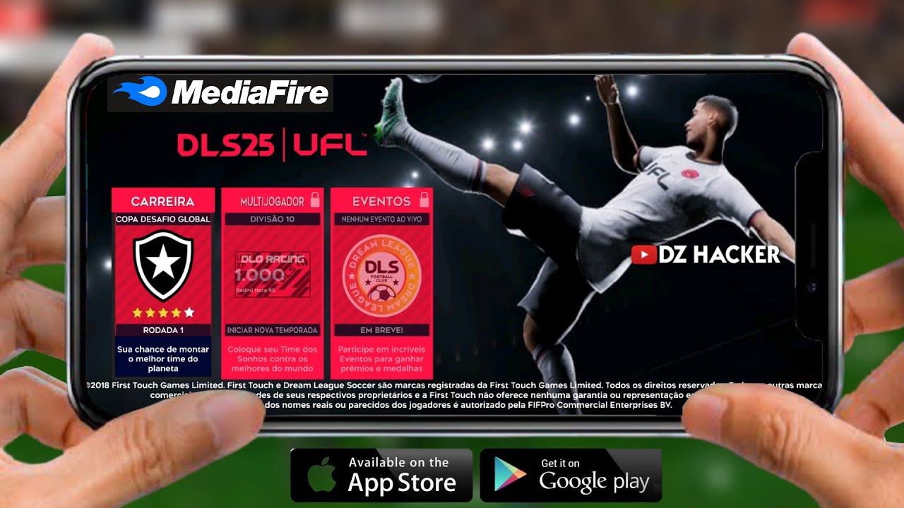DLS 19 MOD UFL 2025 Patch Offline NOVOS GRÁFICOS, NOVOS JOGADORES ...