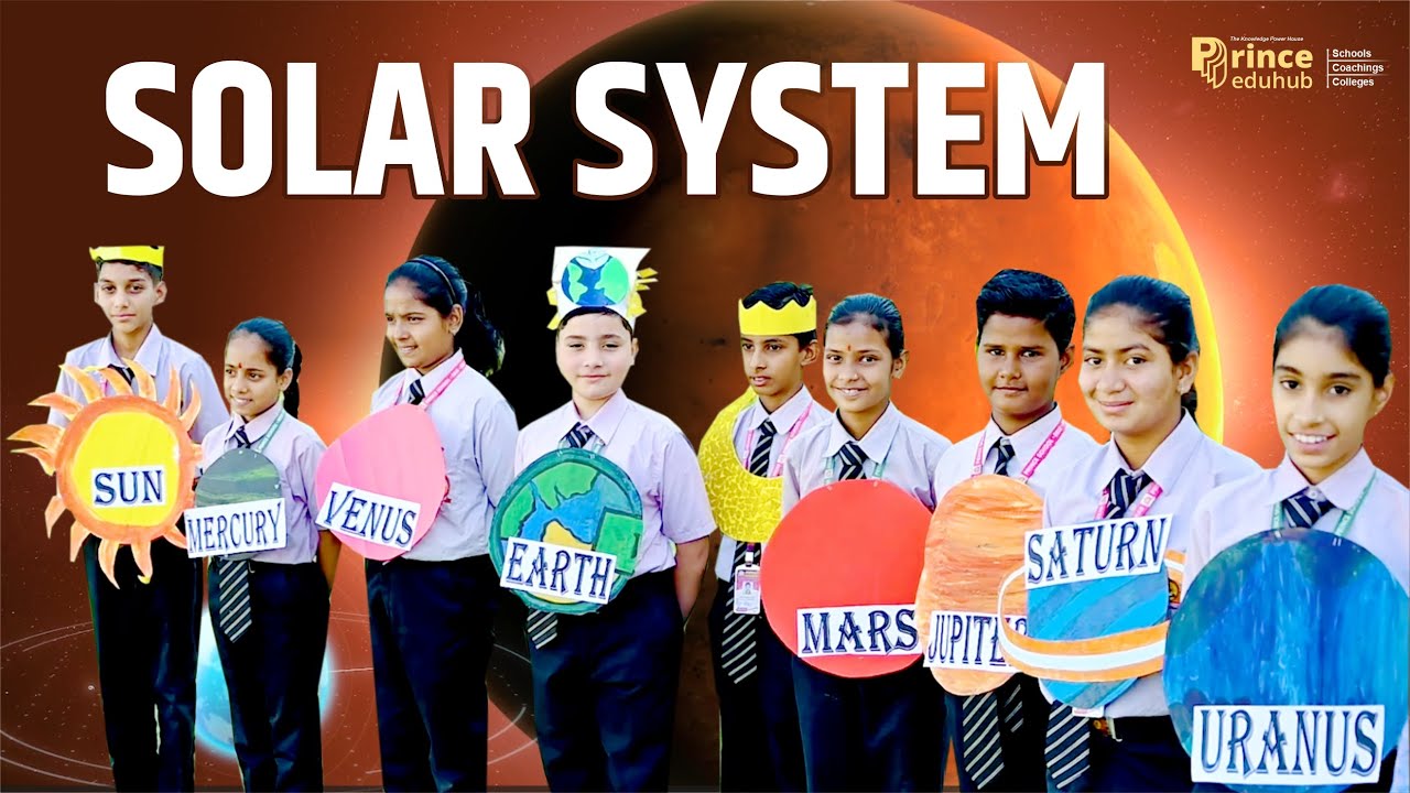 Solar System Explained by Prince School's Students || Prince Eduhub ...