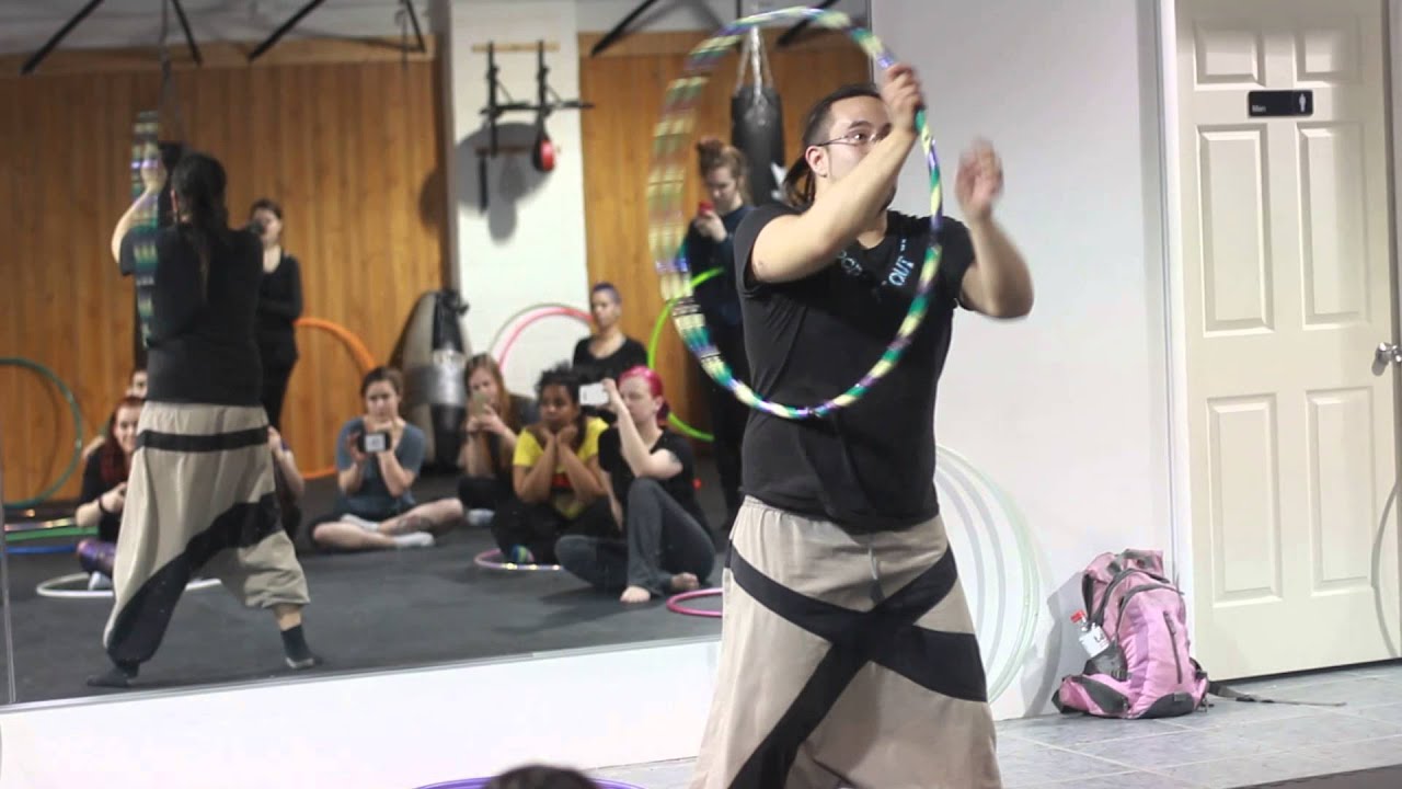 A Weekend With the Hoop - Day 1 (Continuous Folded & Contact Hooping ...