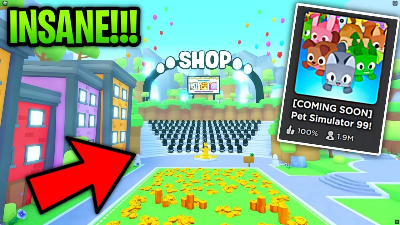 🤩 THE NEW PET SIMULATOR 99 LOOKS AMAZING!!! 🥳🤯 | Roblox - YouTube