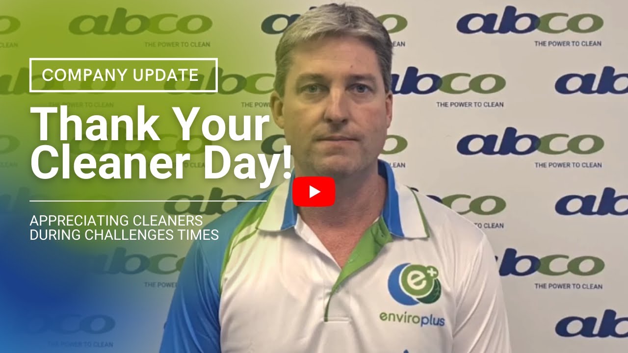 Celebrating Thank Your Cleaner Day! - YouTube