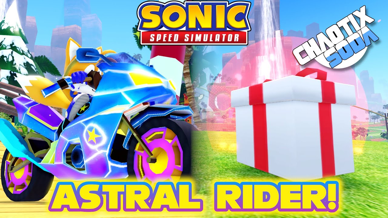 Unlocking the Astral Rider FAST in Sonic Speed Simulator! - YouTube