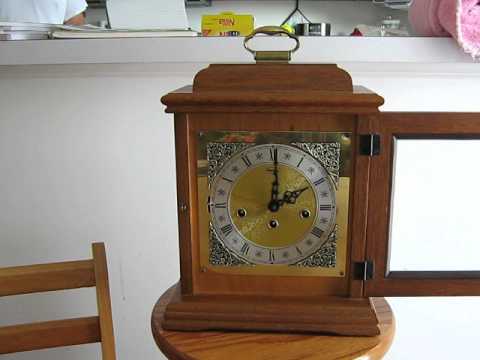 ridgeway mantle clock - YouTube