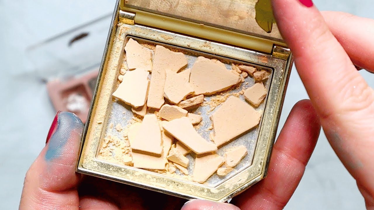 HOW TO: FIX BROKEN MAKEUP | Eyeshadow and other Powder Products - YouTube