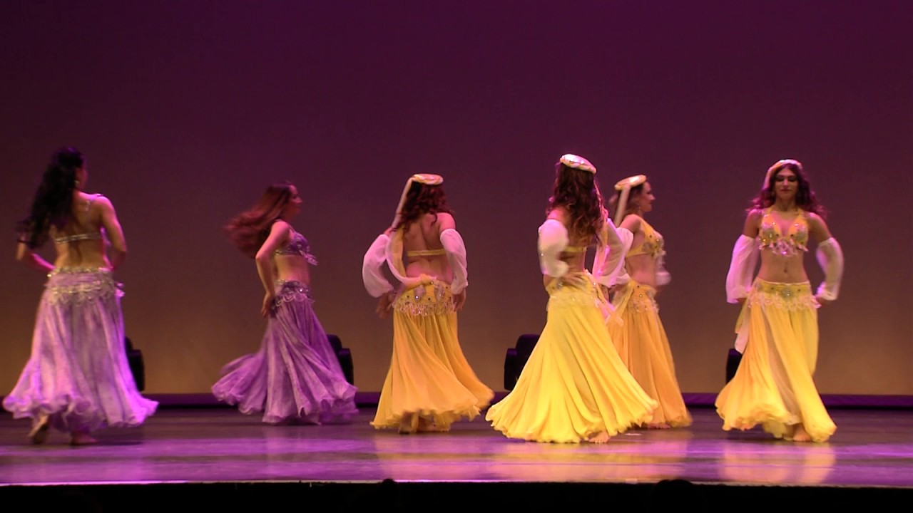 Cie Glam'orient muwashahat dance لما بدا يتثنى - YouTube