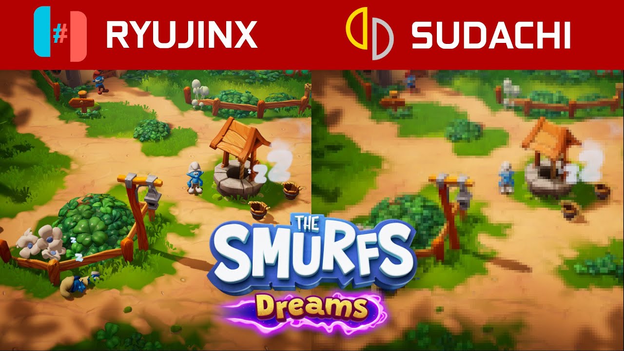 RYUJINX VS SUDACHI/YUZU - The Smurfs: Dreams (4K Unlock FPS) | Visual ...