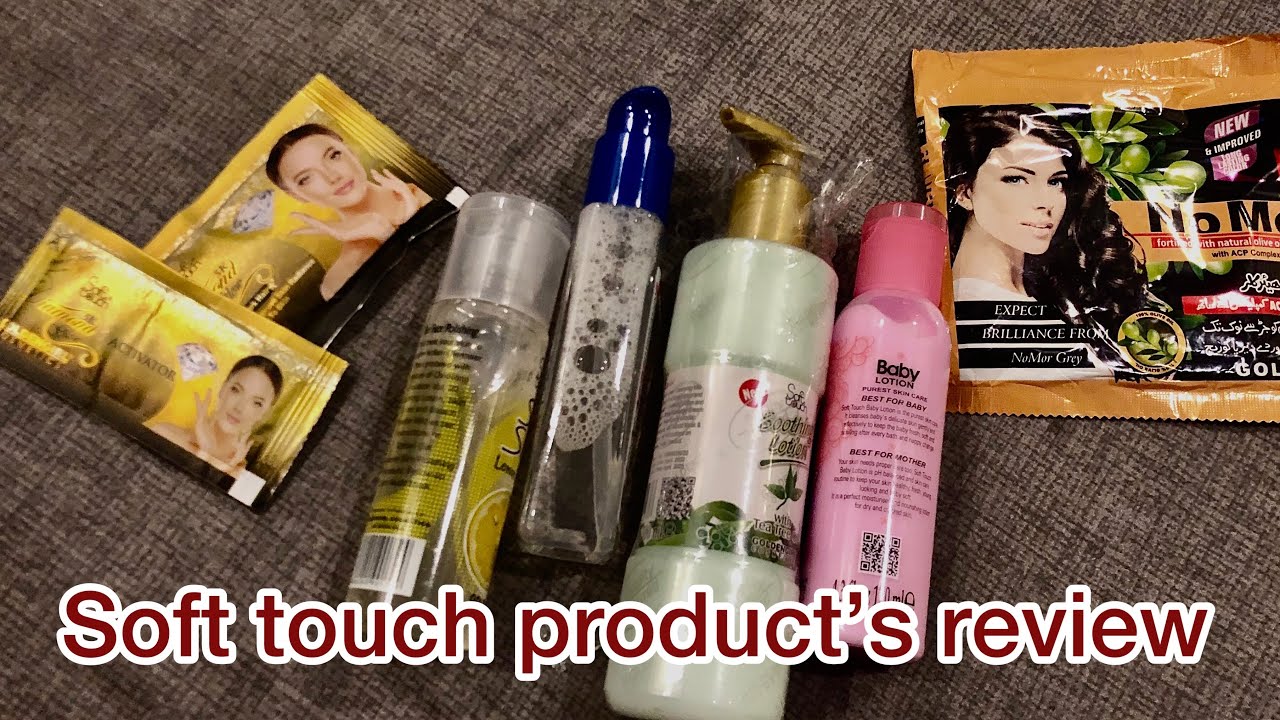 Soft touch diamond 5k glow creme bleach’ micellar water’soothing lotion ...