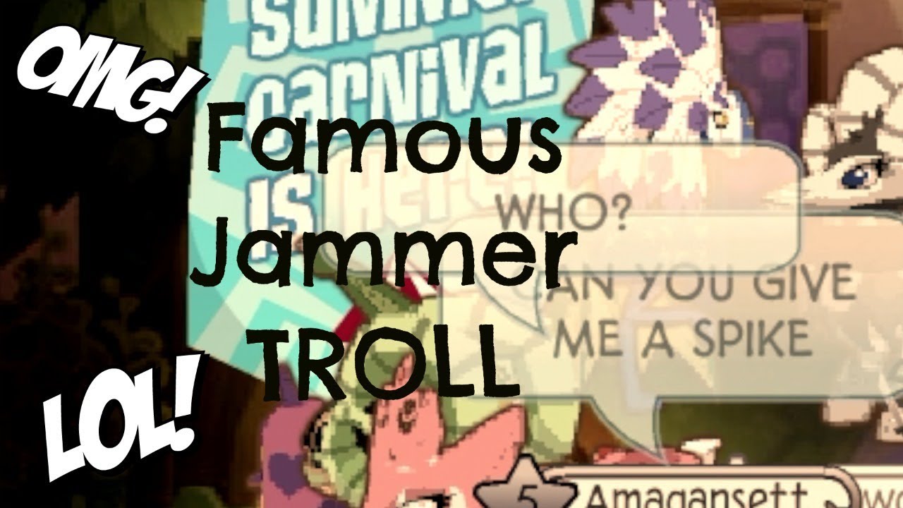 FAMOUS JAMMER TROLL!! I Animal Jam - YouTube