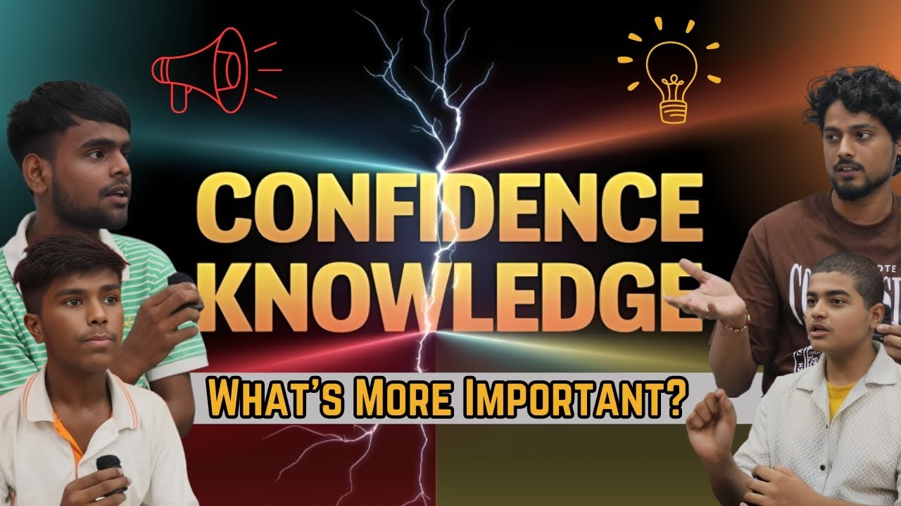 Knowledge V/s Confidence | "How confidence and knowledge shape success ...