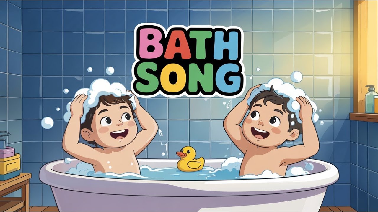 Bath Time Splash! | Sing Along Bath Song for Kids - YouTube