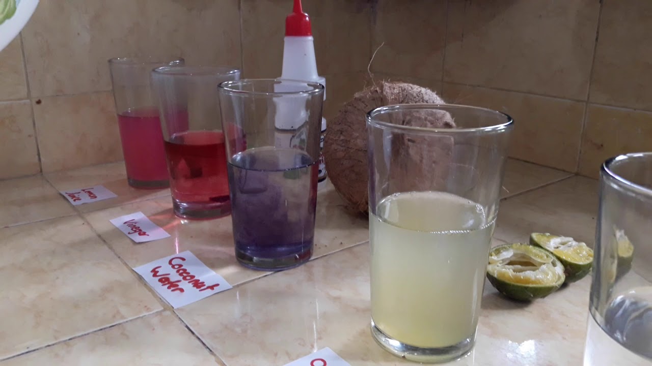 Science project Pace 1061, Acids and bases - YouTube