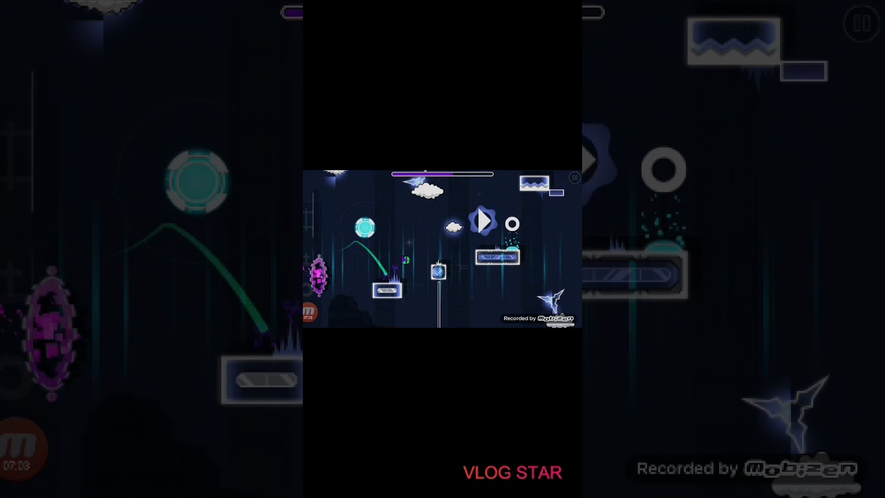 Trying to complete "I'm blue" in Geometry Dash world! - YouTube