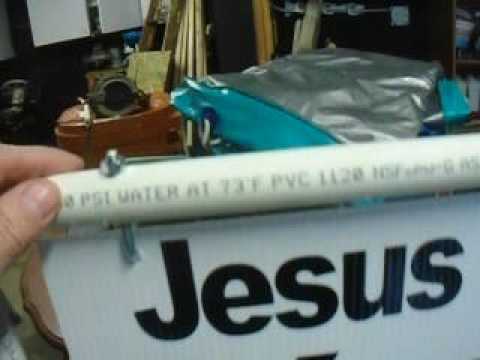 How TO Make A Sign Holder - YouTube