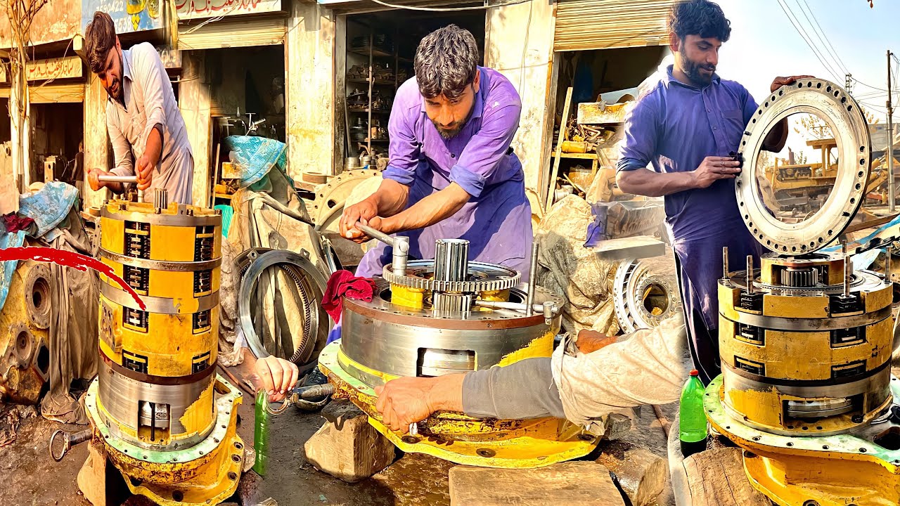 Caterpillar Dozer Transmission Rebuilding | Restoration of Cat ...