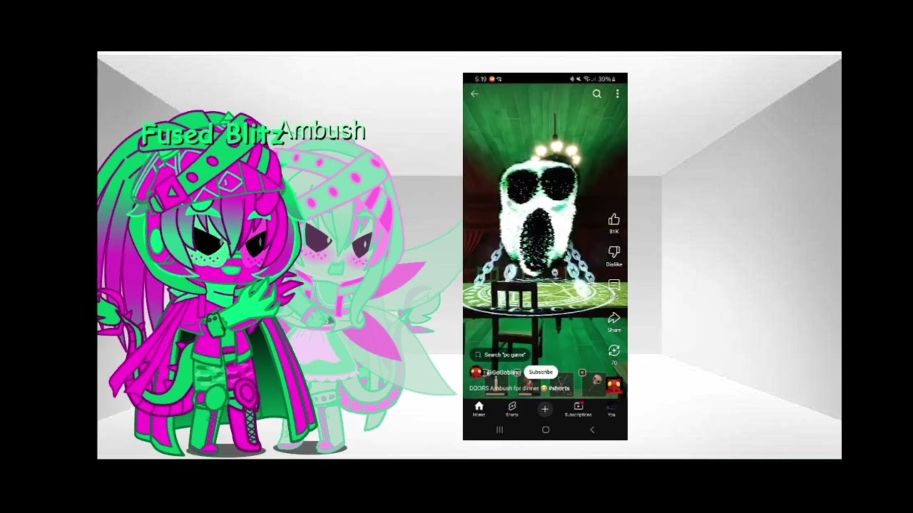 Some Doors Entities react to their Crucifix uses | Roblox Doors x Gacha ...