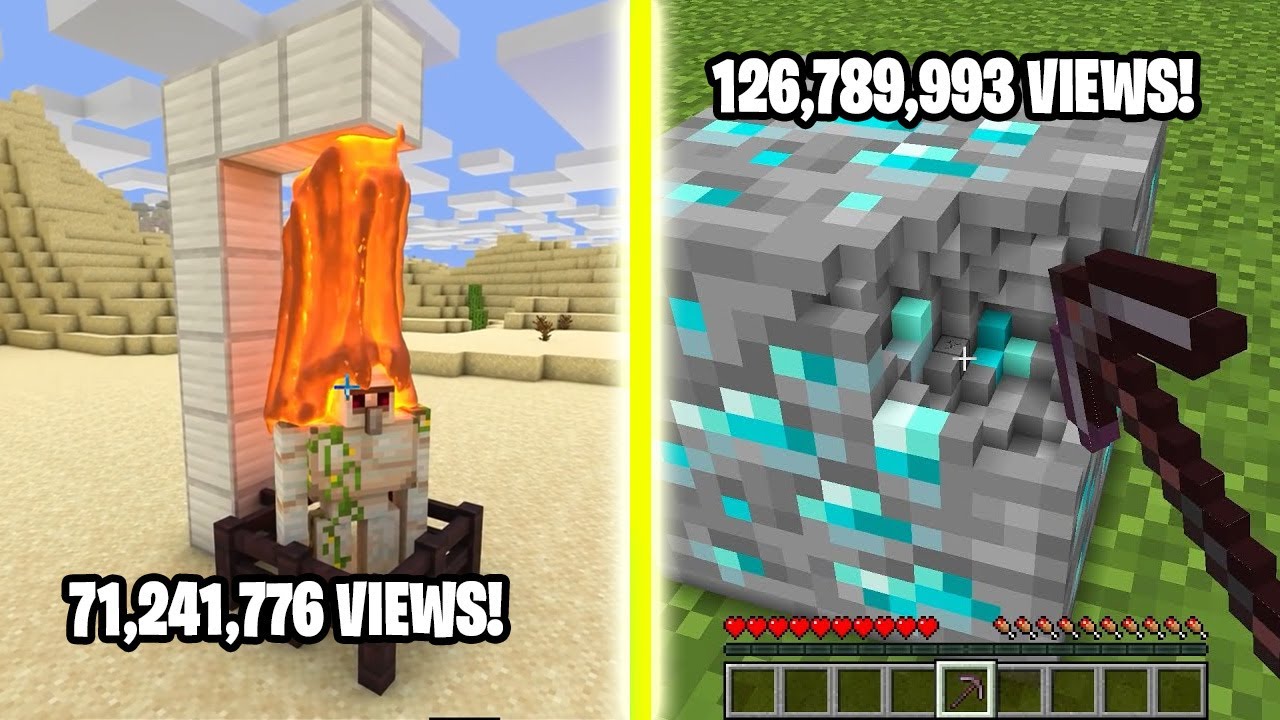 Most Viewed Minecraft Shorts of 2024 - Minecraft Compilation by bdzminecraft - YouTube