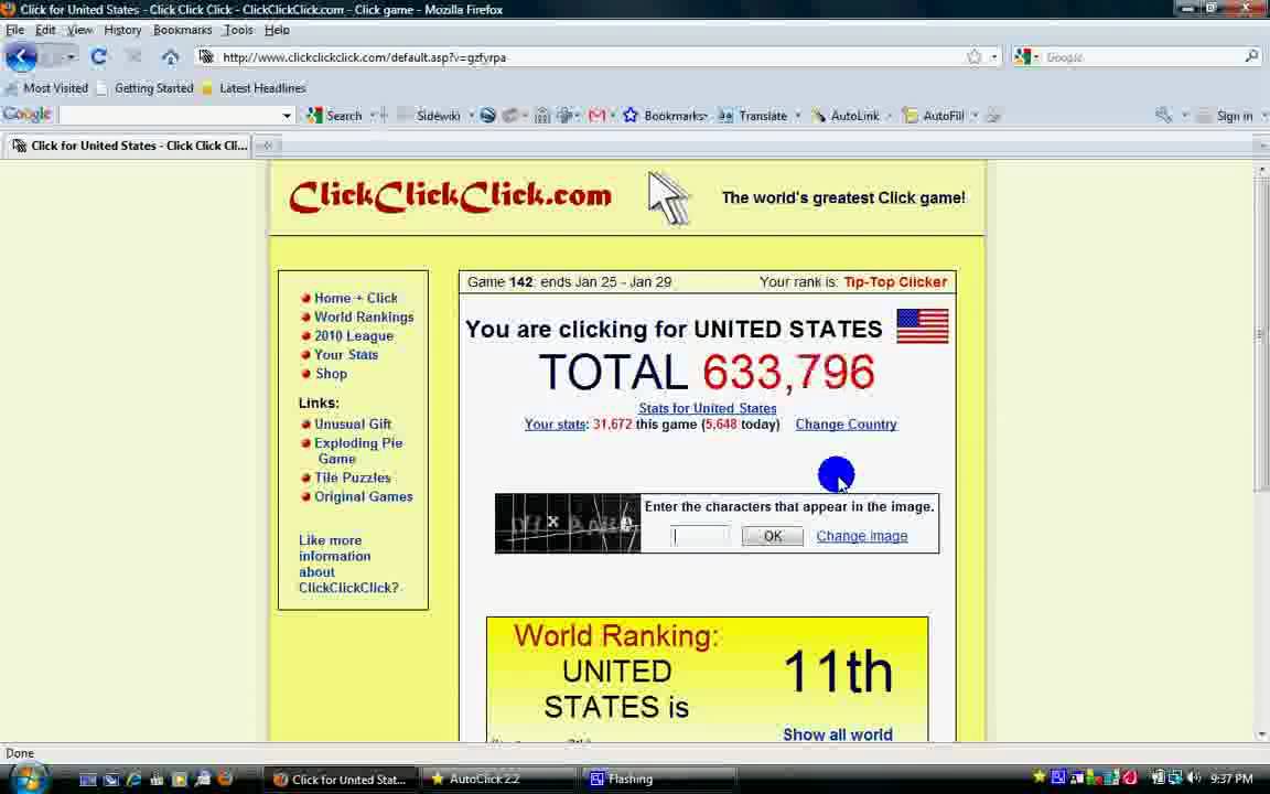 clickclickclick cheat update - YouTube