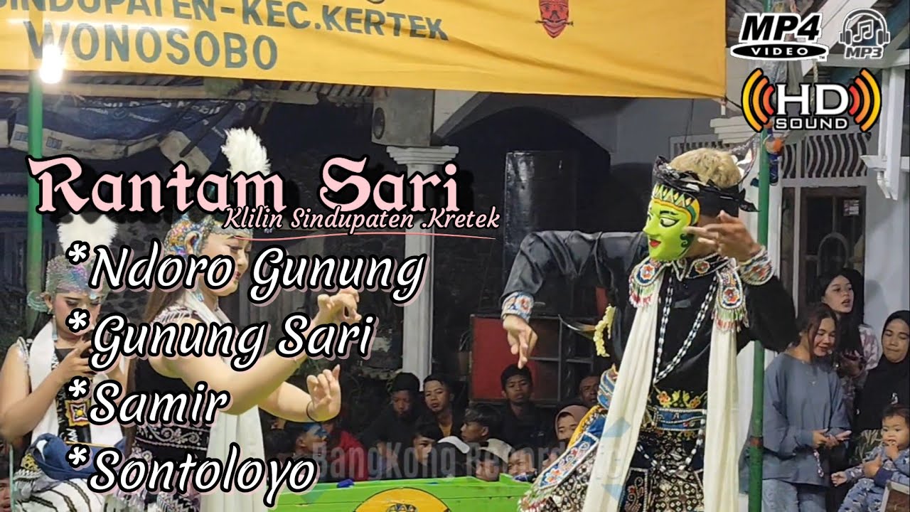 ALBUM RANTAM SARI PARIKAN LAWAS NDORO GUNUNG ,GUNUNG SARI .SAMIR .LIVE ...
