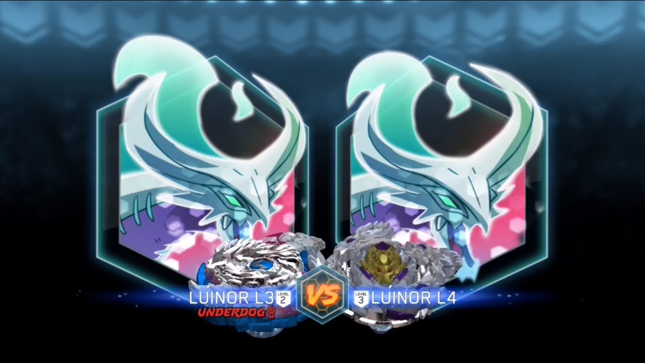 LÚINOR L3 VS LÚINOR L4 - BEYBLADE BURST GAMEPLAY - BEYBLADE BURST TURBO ...