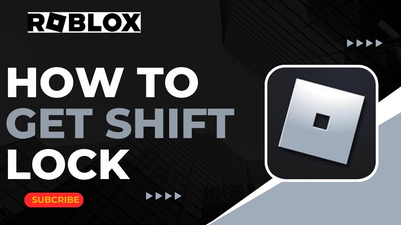 How To Get Shift Lock on Roblox Mobile ! - YouTube