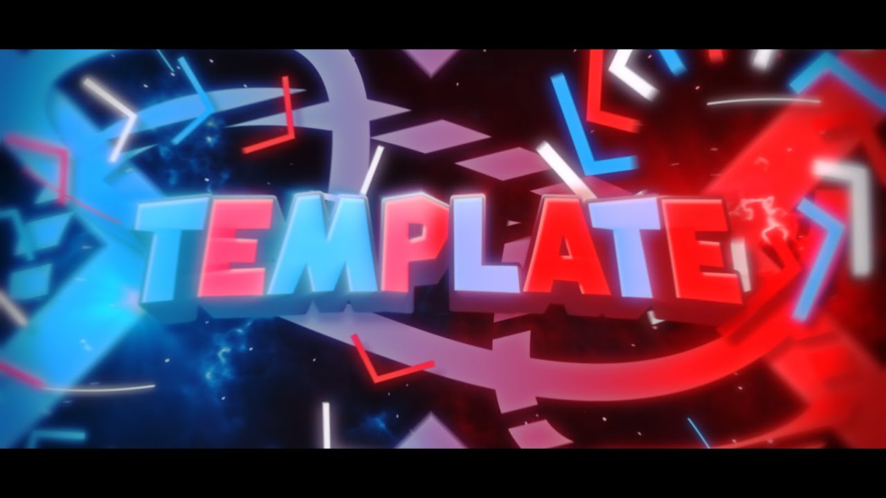 20」 Red & Blue Intro Template - YouTube