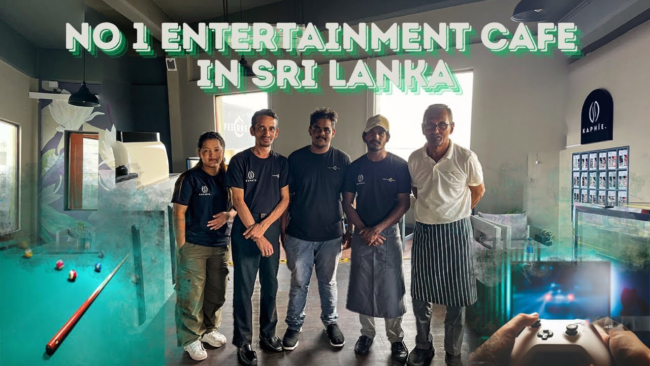 N0 1 Entertainment Cafe In Srilanka🇱🇰| 23 Years Youngster’s Dream Cafe ...