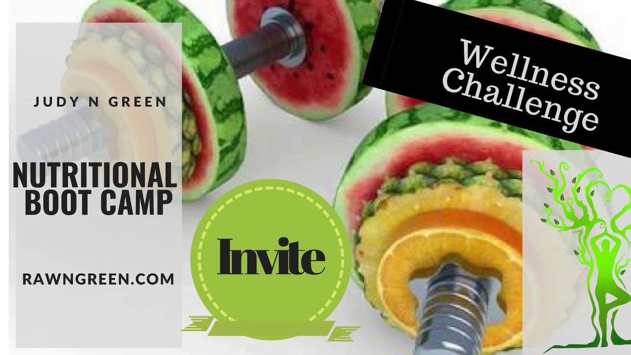 Invitation to my Nutritional Boot Camp ONLINE Wellness Challenge - YouTube