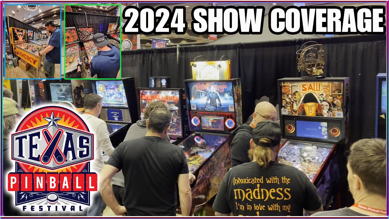 Texas Pinball Festival 2024: Walkthrough | No Commentary - YouTube