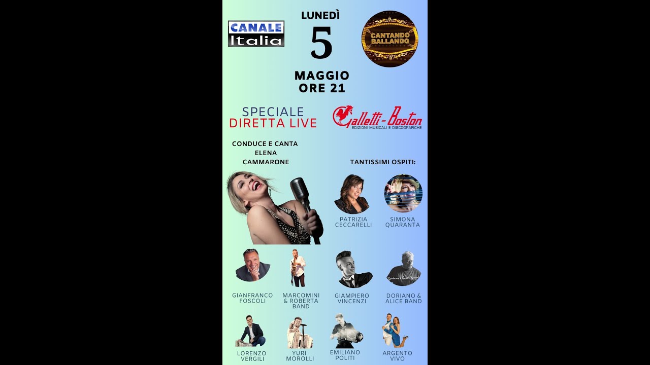 Cantando Ballando | 🎤 Edizioni Musicali Galletti Boston🎶 - Canale ...