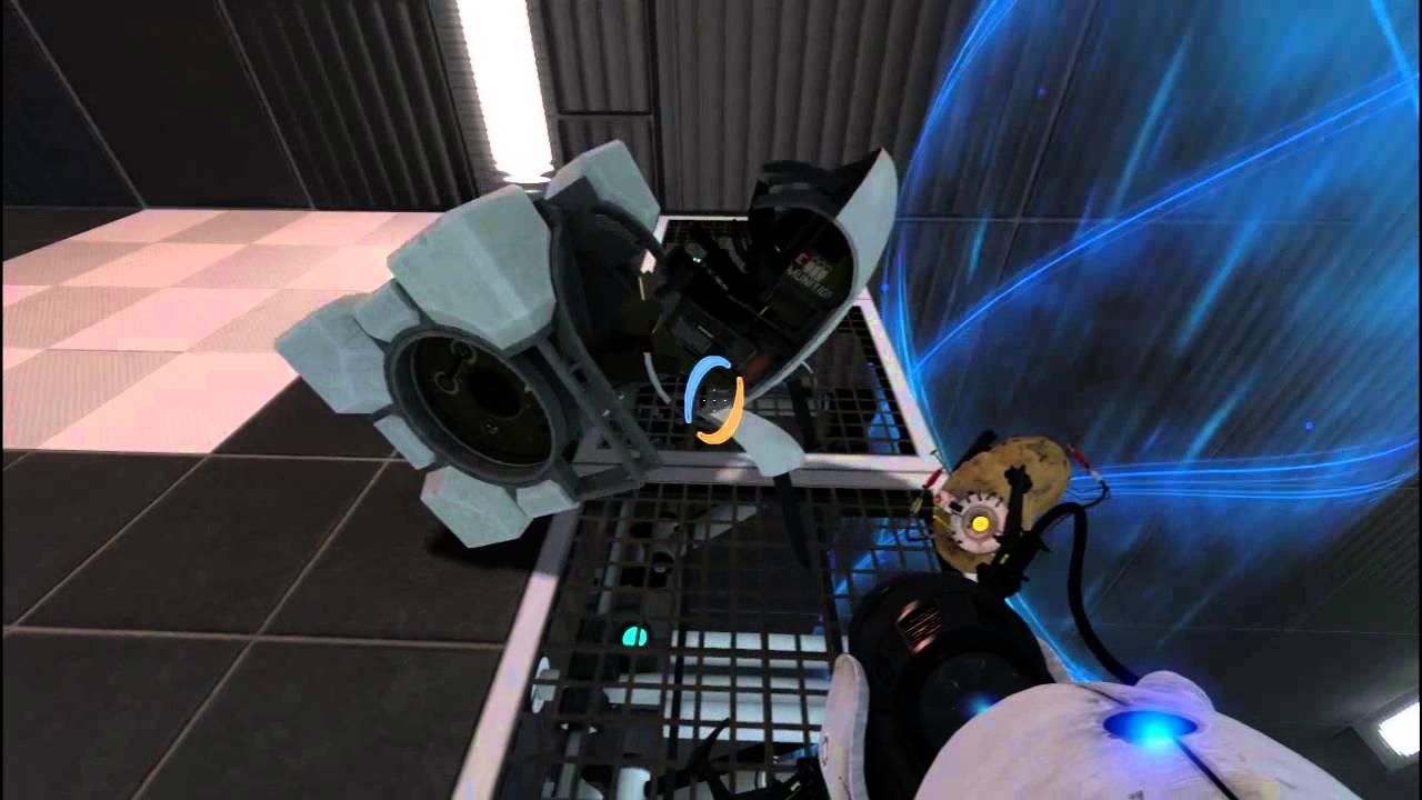 Portal 2 - Cube Turret - YouTube