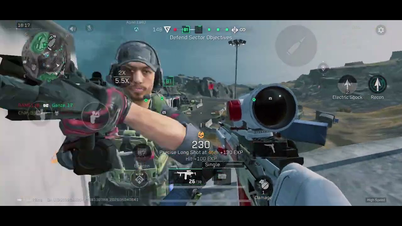 DELTA FORCE MOBİLE l MARSHAL 17⭐️ 98 KİLL RECON PSG-1 BUİLD&GAMEPLAY ...