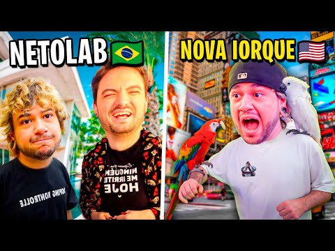 CASA DO FELIPE NETO E VIAGEM PRA NOVA YORK! - BRINO VLOG
