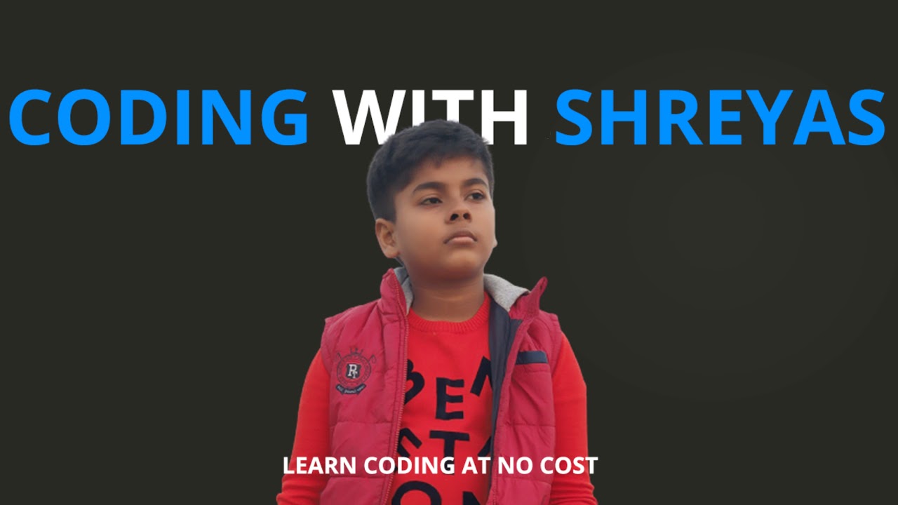 Coding with Shreyas Live Stream - YouTube