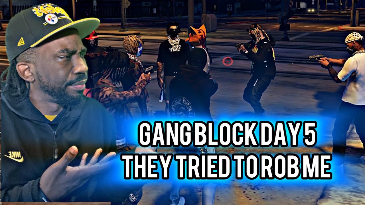 Hilarious Arguments! GANG BLOCK DAY 5 In Demons RP! THEY TRIED TO ROB ...