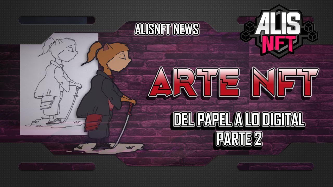 Dibujo NFT del papel al Digital PARTE 2 - YouTube