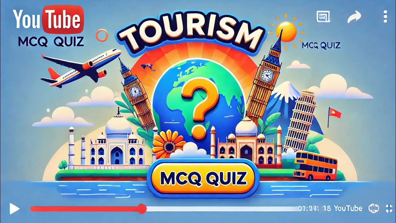 Tourism MCQ Quiz | Test Your Travel Knowledge | #tourist #tourism - YouTube
