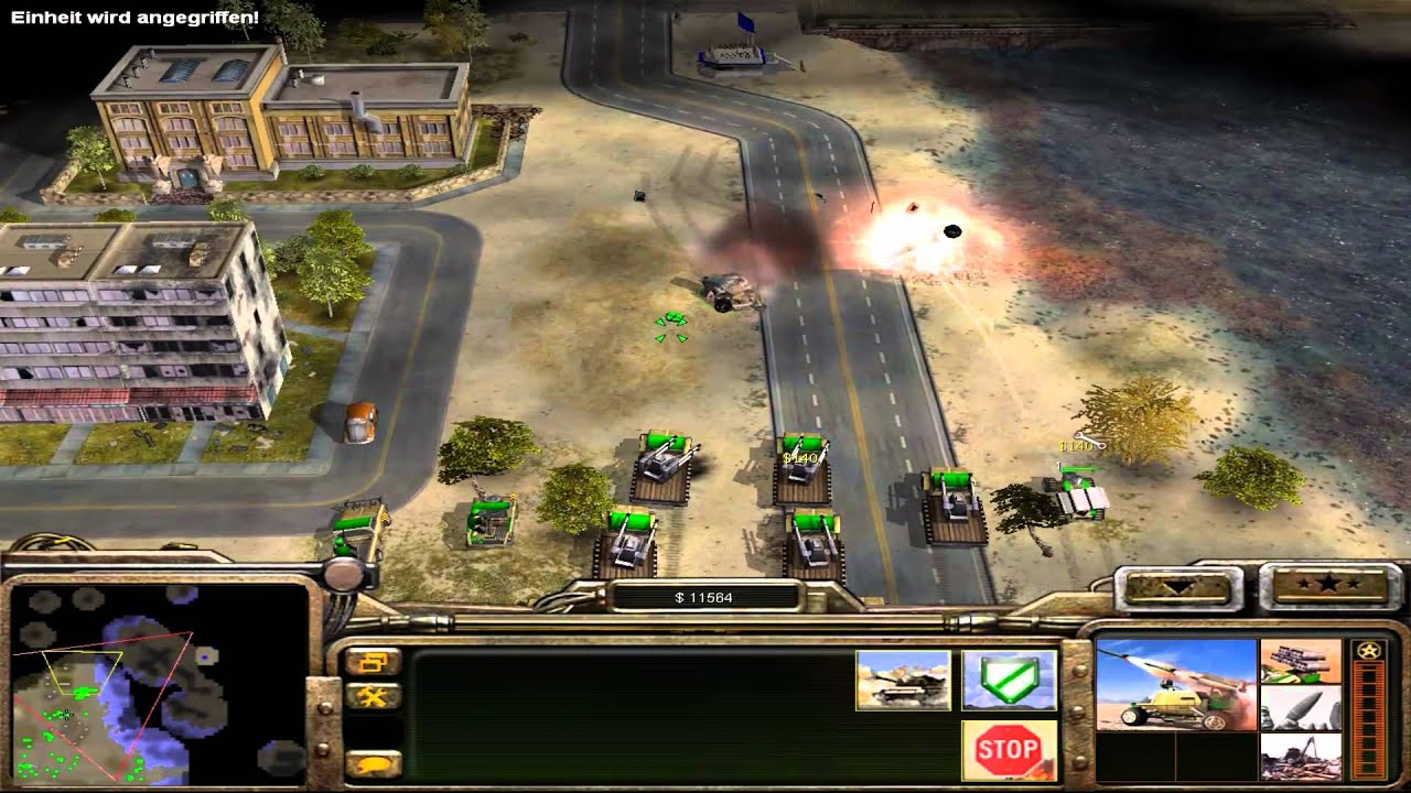 Let's Play Command & Conquer Generals (German) #19 - YouTube
