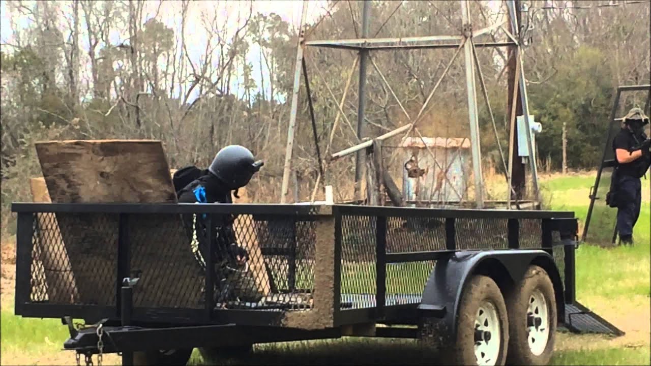 Backyard Airsoft 3/1/15 - Outpost Assault - FUBAR Airsoft - YouTube